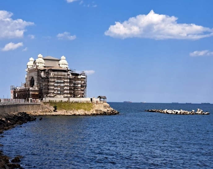 The restoration work at the Casino in Constanta will end in May